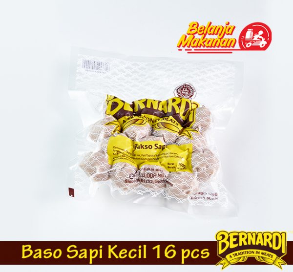 BERNARDI BAKSO SAPI KECIL 16 PCS – Belanja Makanan BERNARDI BAKSO SAPI KECIL 16 PCS – Belanja Makanan